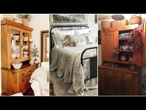 Rustic Cottage Decor Inspiration. Rustic Farmhouse Decoration Ideas.#vintagestyle #homedecor #rustic