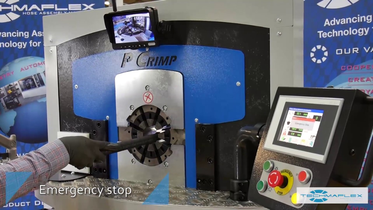Techmaflex P CRIMP 320 - YouTube