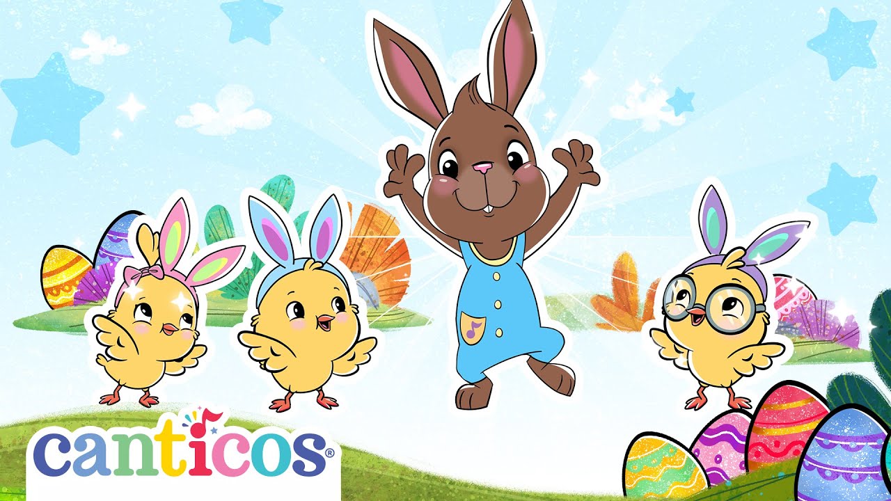 🐰Especial de Pascua "Funny Bunny" 🐰Happy Easter🐤 Canciones Infantiles 🐣 ...
