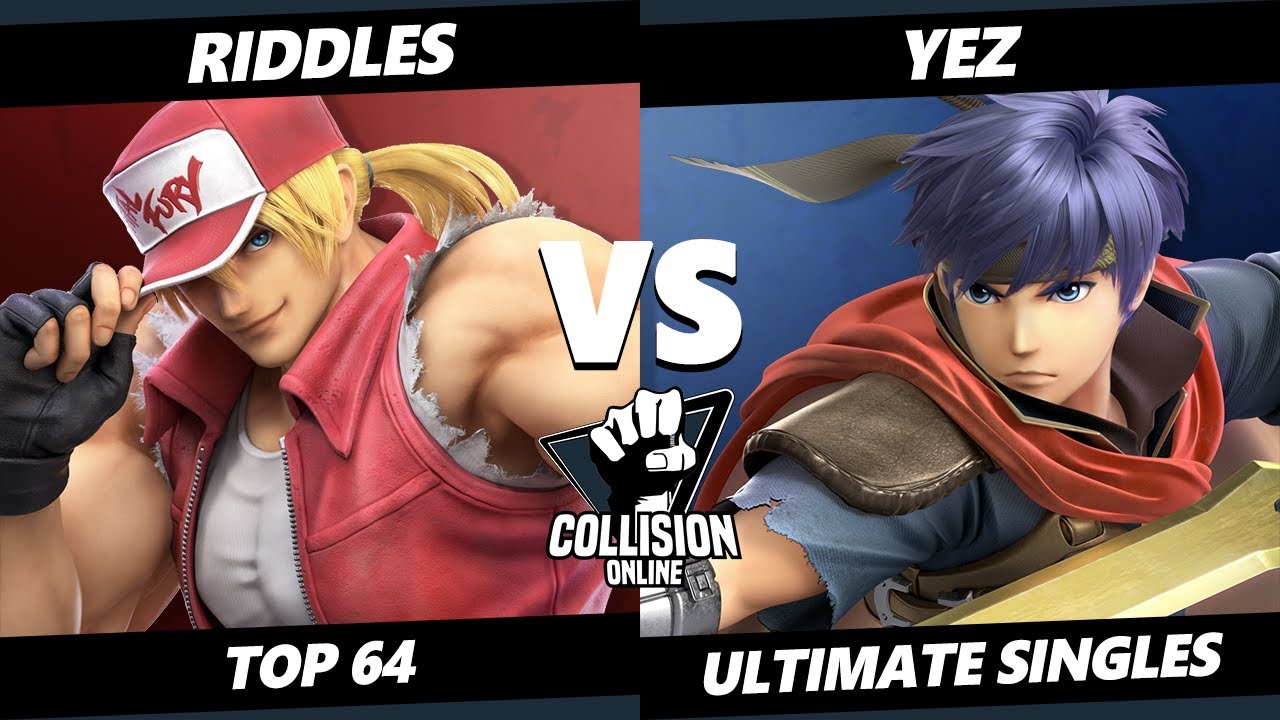 Collision Online Top 64 - Riddles (Terry) Vs. Yez (Ike) SSBU Smash ...