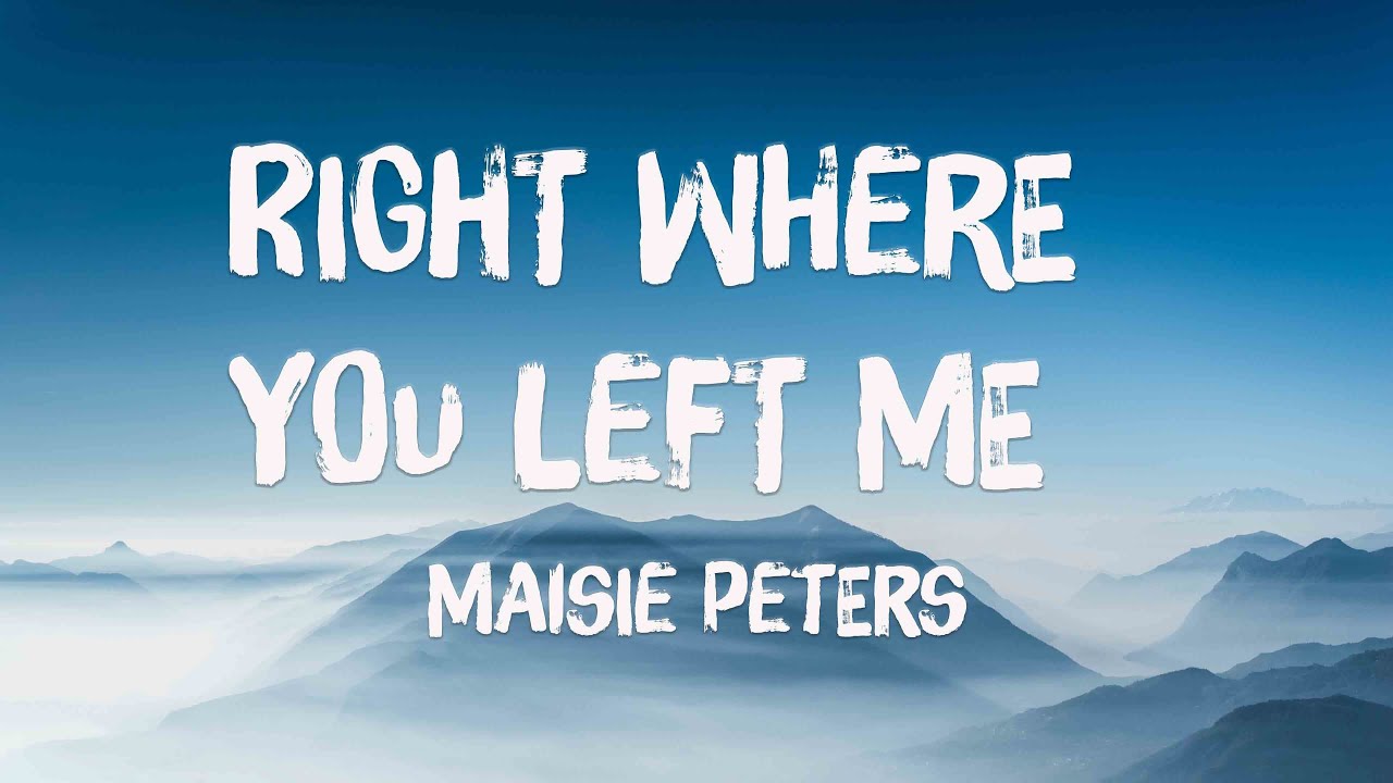 Right Where You Left Me - Taylor Swift - {Lyrics Video}🌿 - YouTube