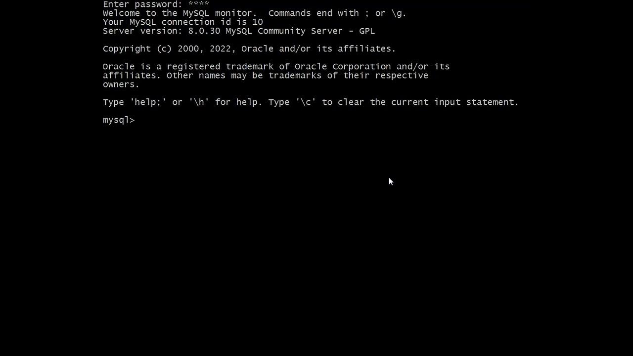 How To Show A Database Mysql Youtube