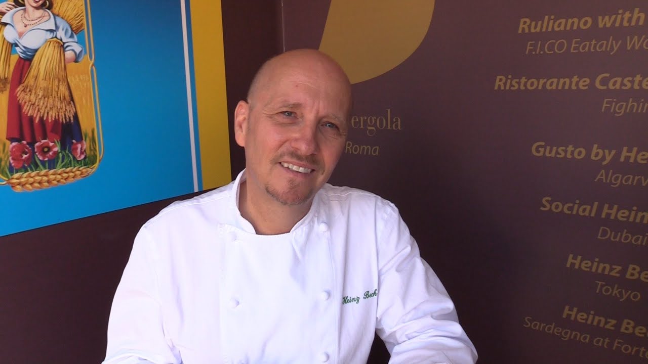 Le ricette dello chef Heinz Beck al Taste of Roma 2019 - YouTube