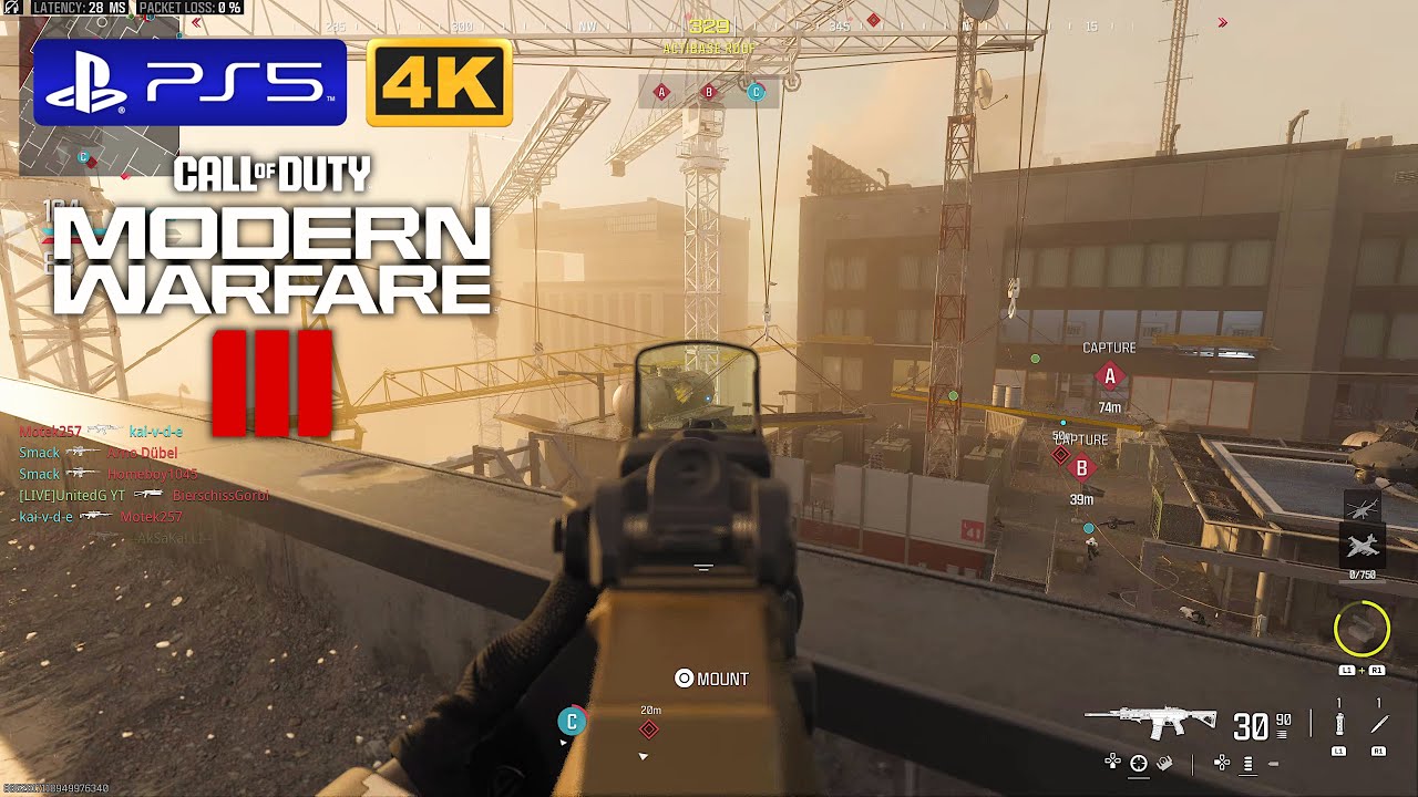 Call of Duty MW3 PS5 Gameplay [4K] - YouTube