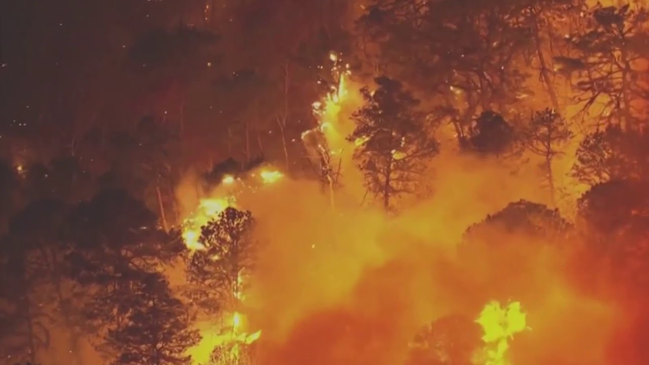 NJ man allegedly responsible for starting wildfire this week - YouTube