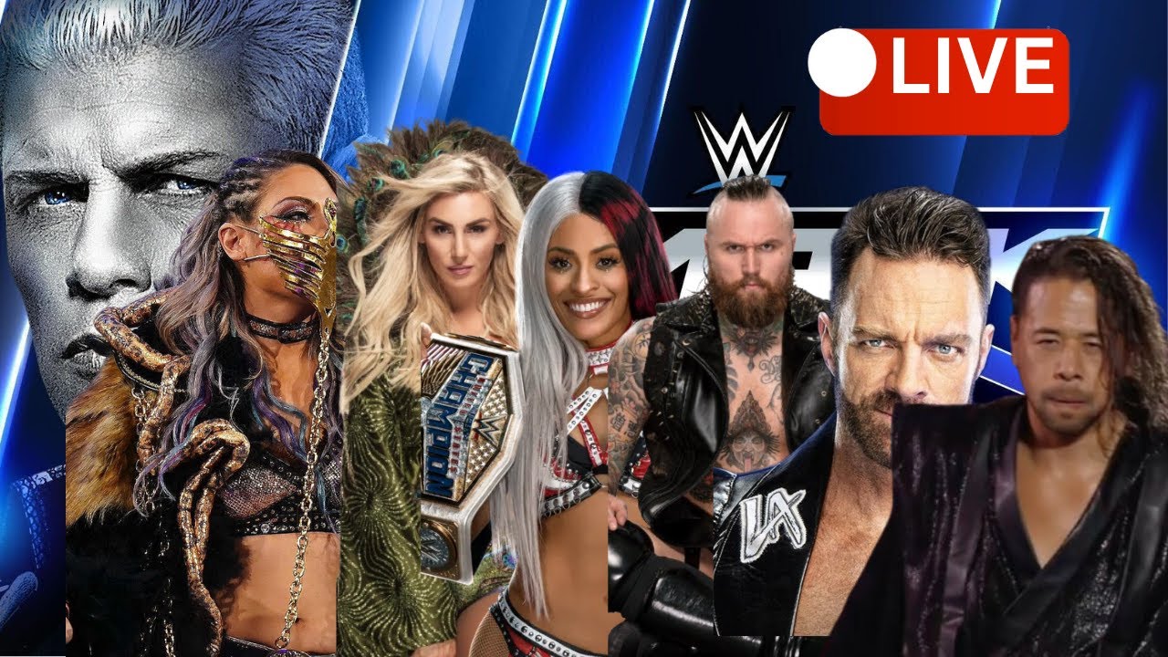 WWE SMACKDOWN LIVE STREAM! WATCH-ALONG - YouTube