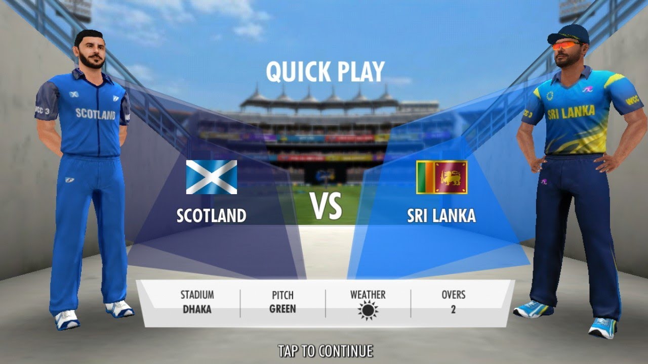 cricket of Scotland vs sri lanka match full highlights of two over # ...