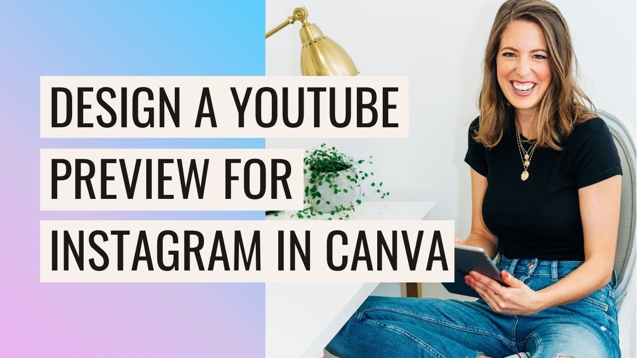 🌈 CANVA Tutorial: DIY YouTube Video Preview for Instagram Stories (Easy ...