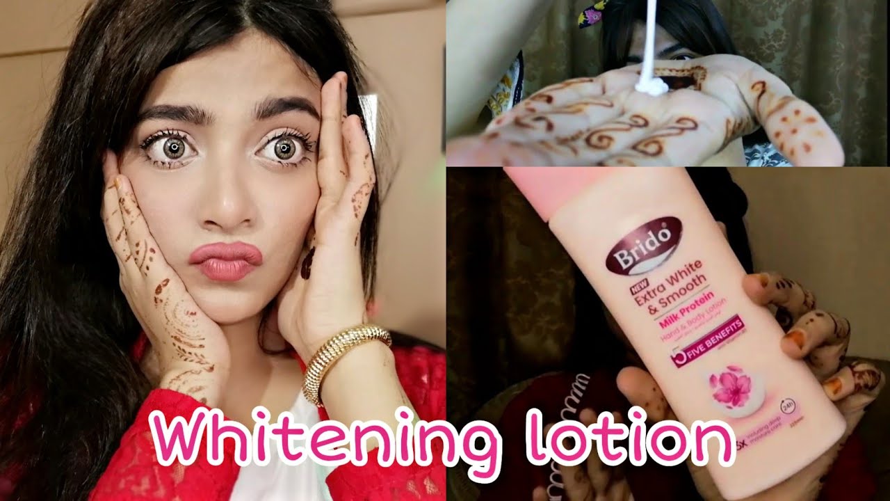 BRIDO WHITENING LOTION | winter skin care | brido milk protein lotion ...