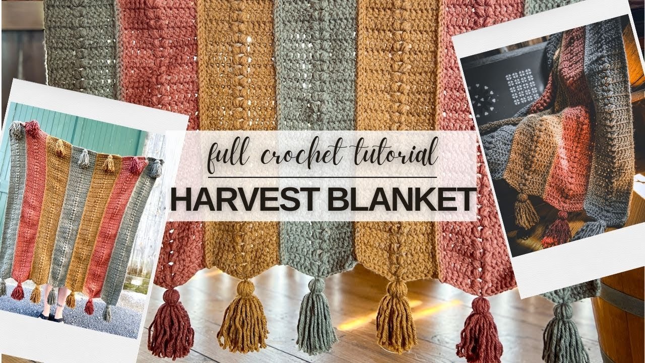 Rustic Crochet Blanket Pattern | CHUNKY and COZY Crochet Throw ...