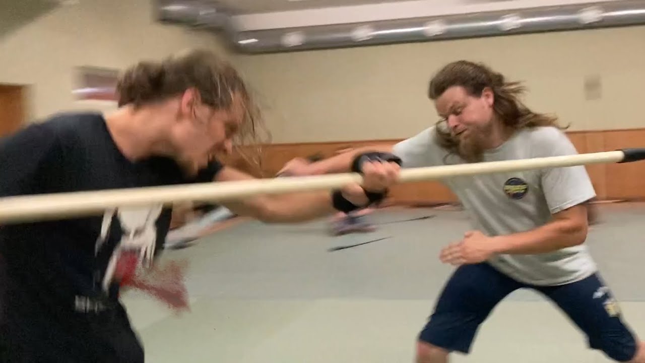 Swordfight choreo training n.2(spear vs longsword)⚔️ - YouTube