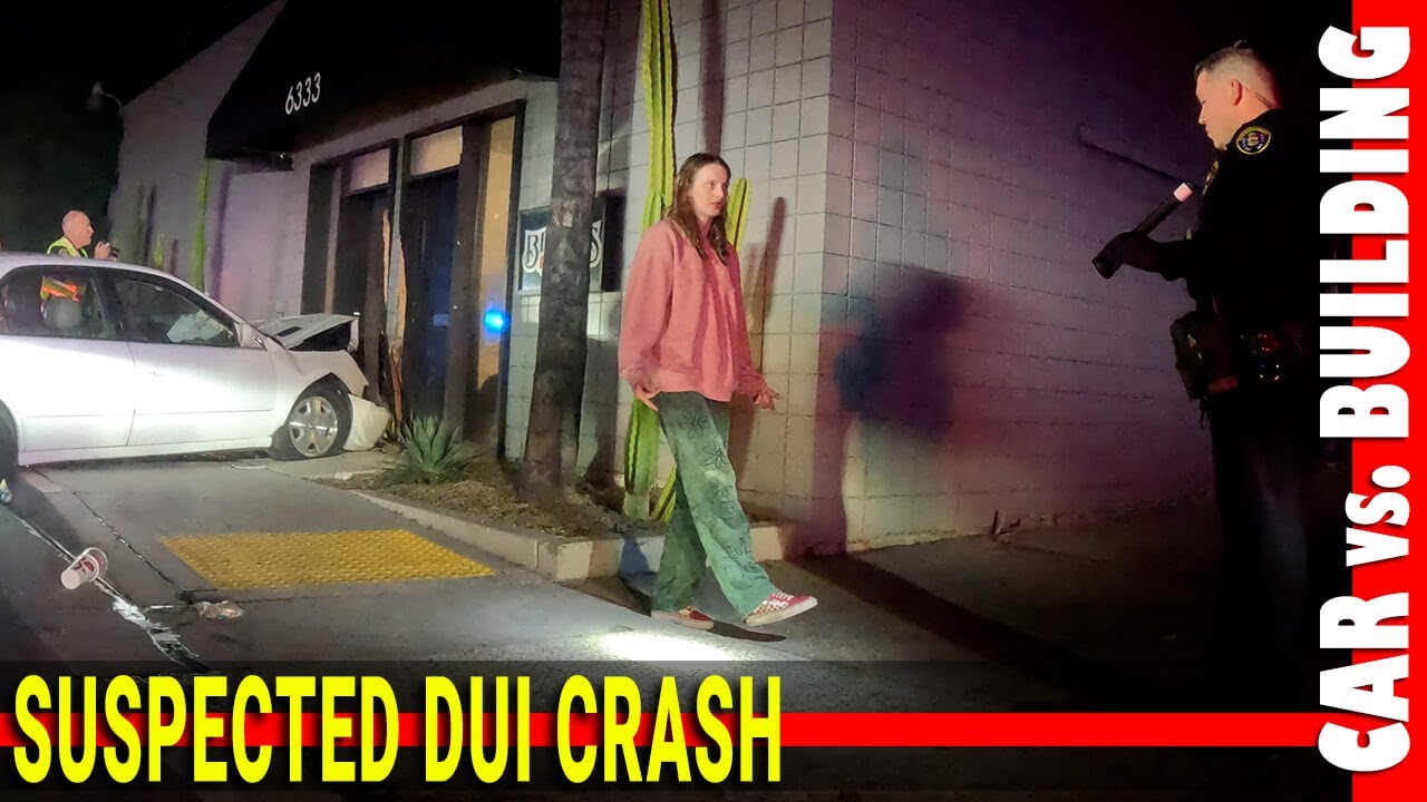 Car vs. Building in Suspected DUI Crash | Grantville | 20250417 (4K ...