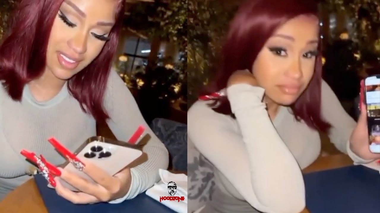 Offset Goes Off On Cardi B For Using Her Phone During Date - YouTube