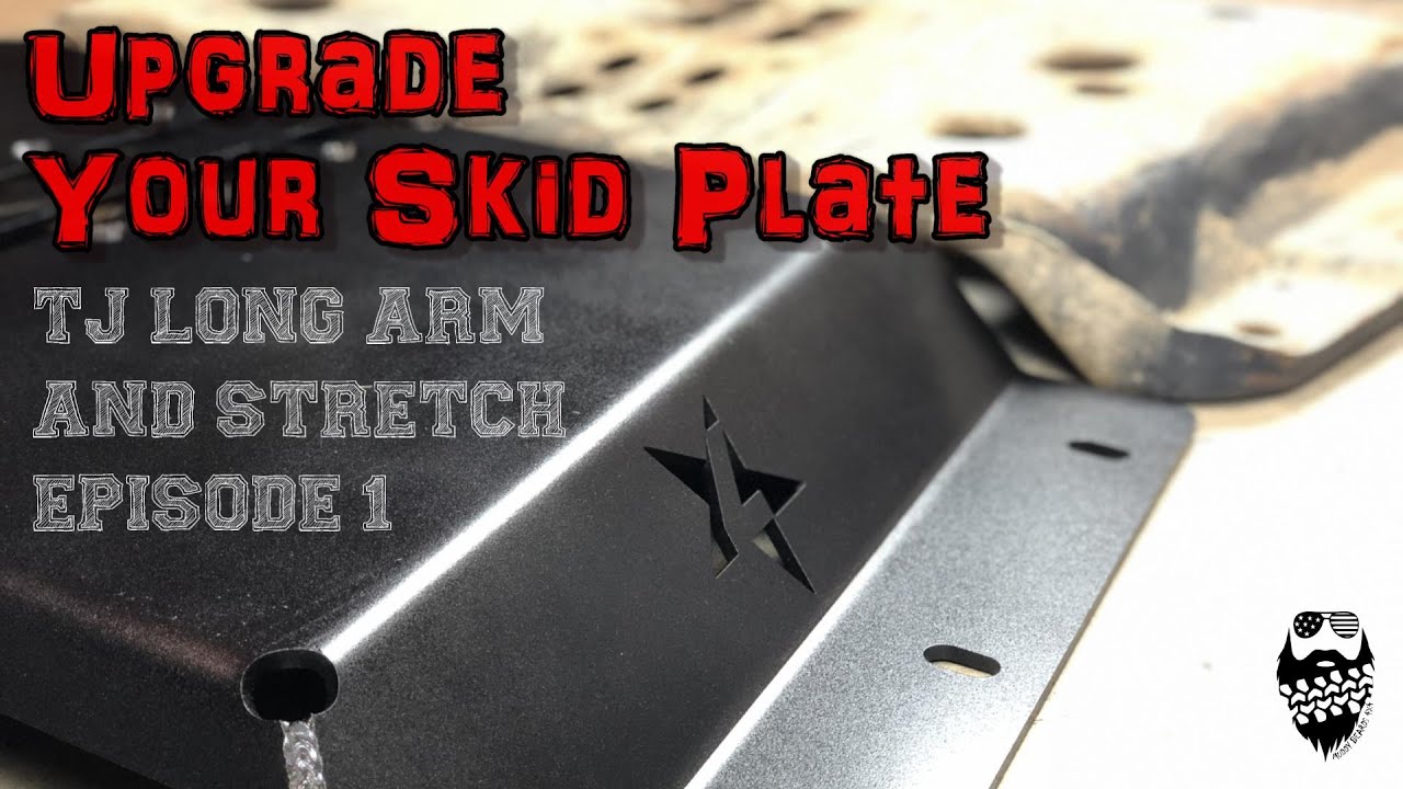 Jeep Wrangler TJ, Long arm and stretch, part 1. Heavy Duty Bolt In Skid ...