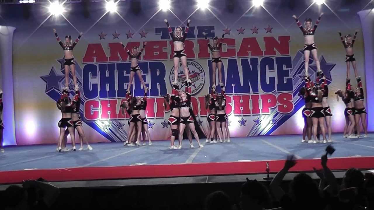 Fame Allstars Glam 2012 American Cheer and Dance - YouTube