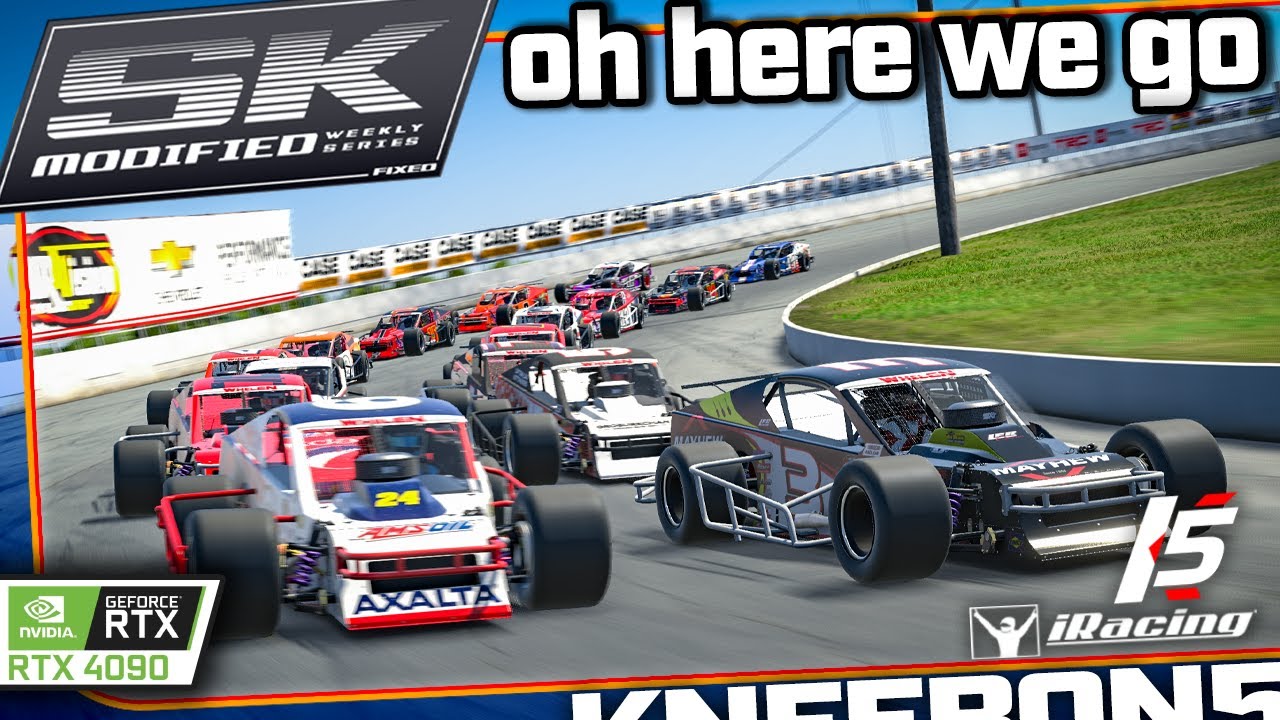 SK Modifieds - Oswego - iRacing Oval - YouTube