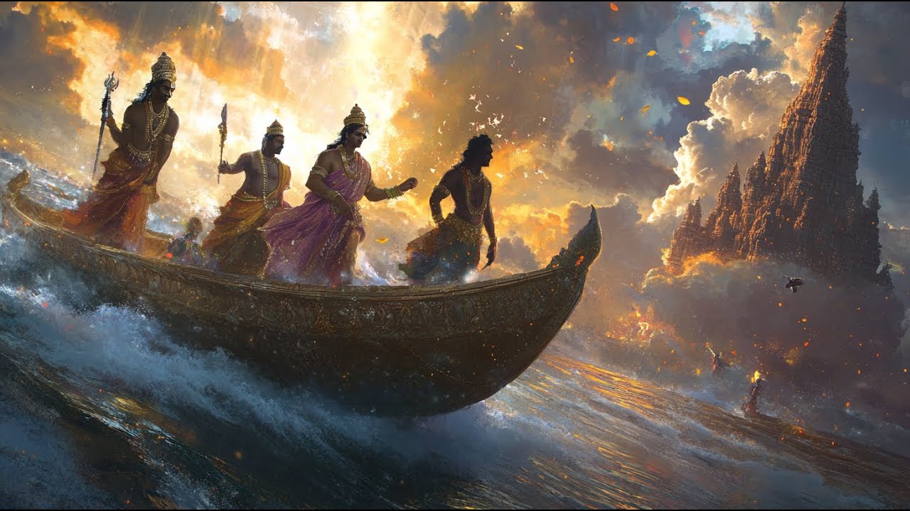 Time Travel in Hindu Mythology: King Kakudmi's Mystical Journey - YouTube