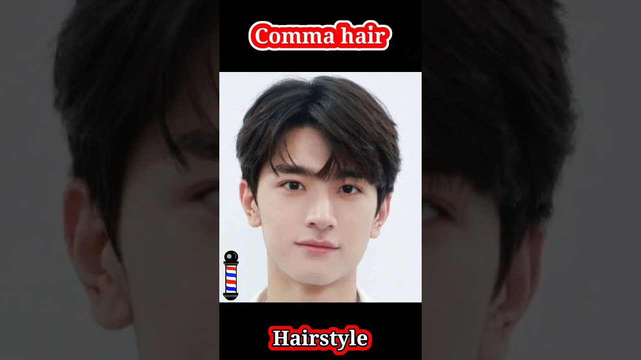 comma hair hairstyle model rambut cowok haircut barbershop - YouTube