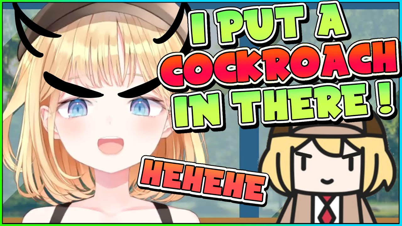 Ame sets up a prank at a bus stop and is a gremlin IRL - sound effects ...