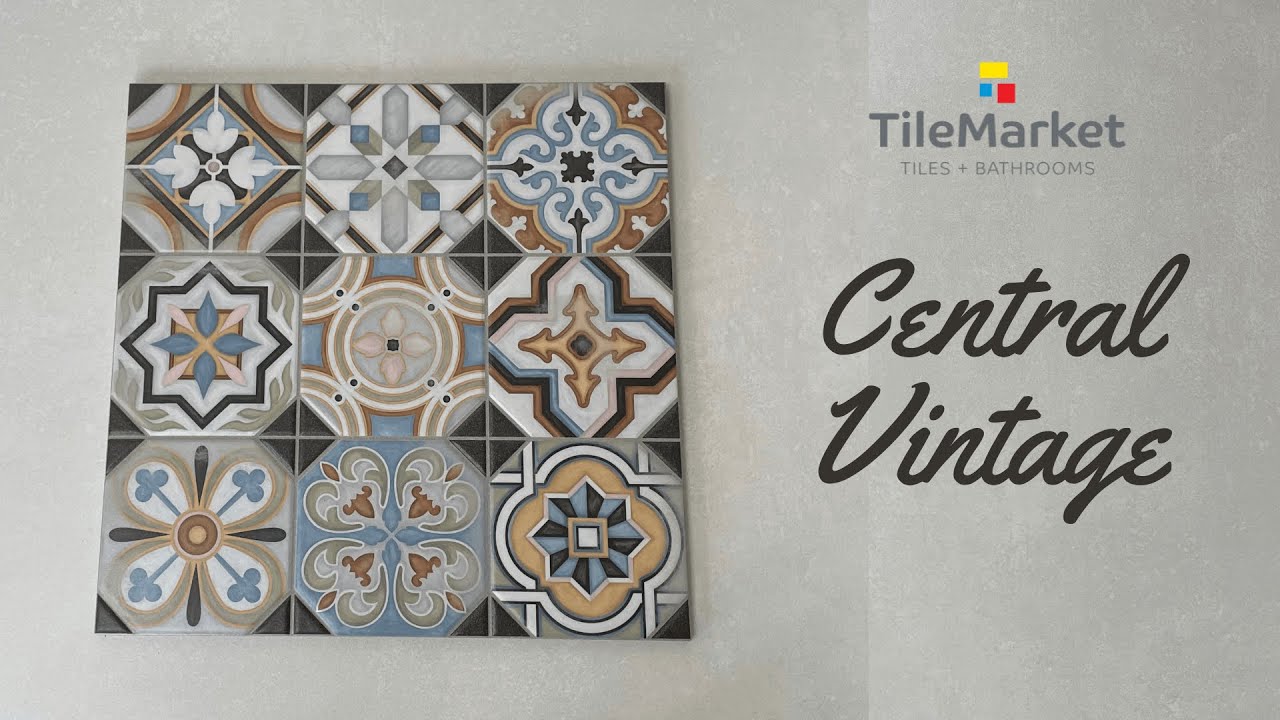 World Parks Central Vintage Pattern Tile - YouTube
