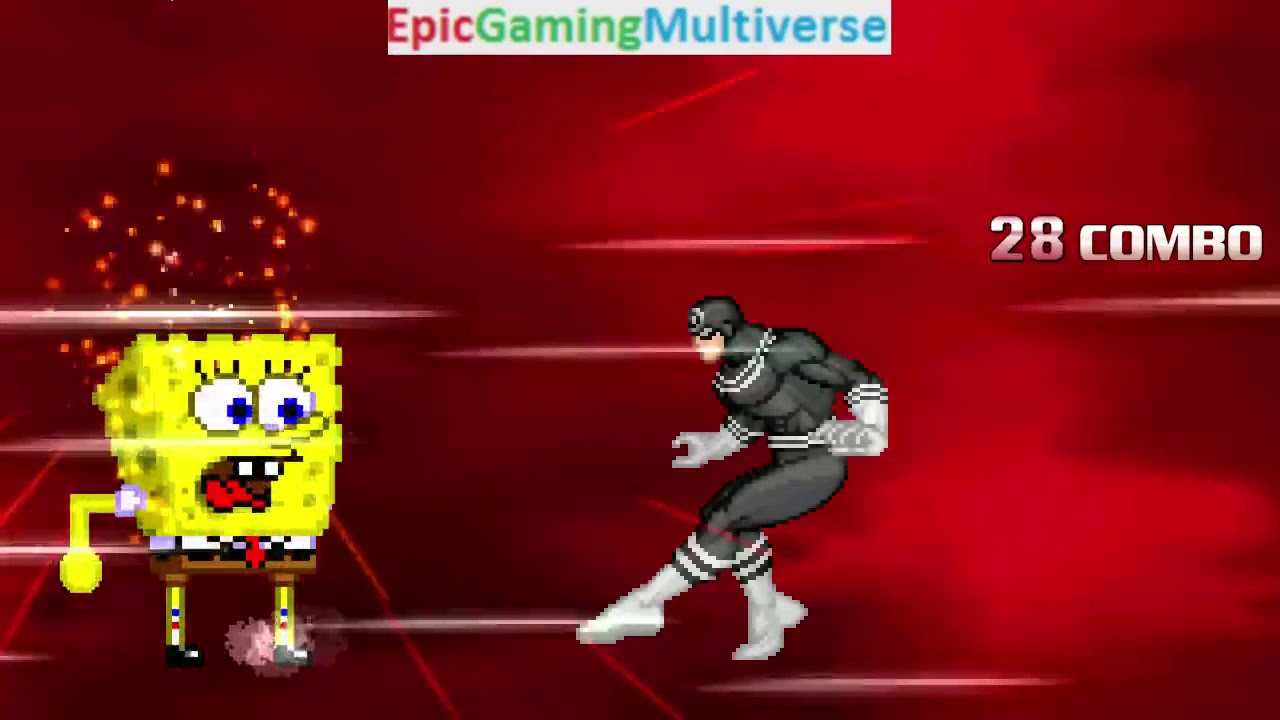 Bullseye VS SpongeBob SquarePants On The Hardest Difficulty In A MUGEN ...