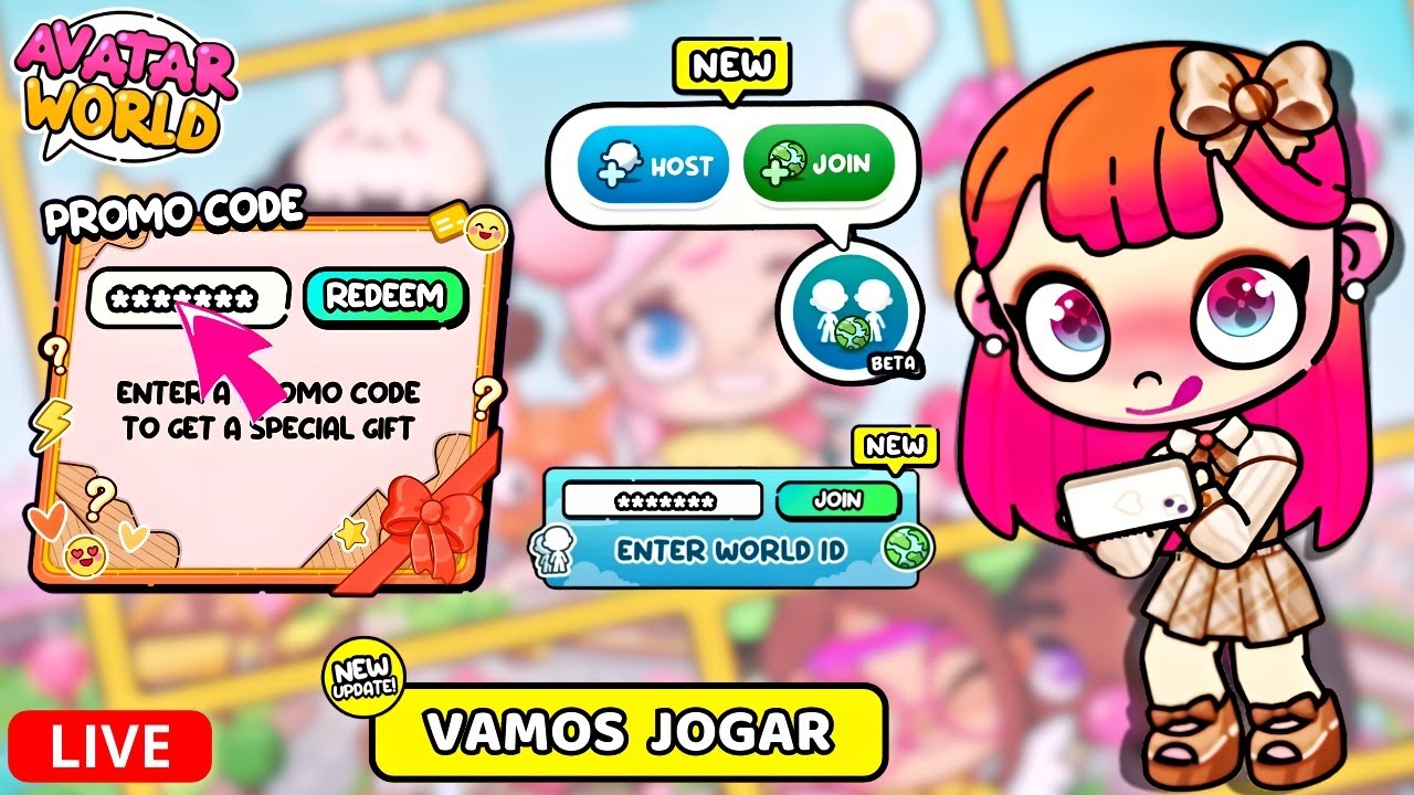 VAMOS JOGAR ONLINE NO AVATAR WORLD - YouTube