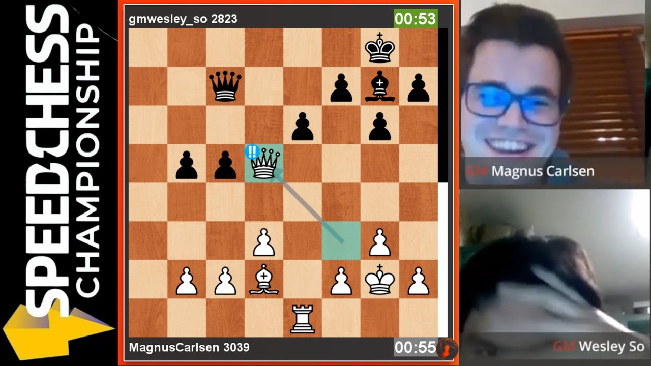 Magnus Carlsen Vs Wesley So | Speed Chess Championship 2024 # ...