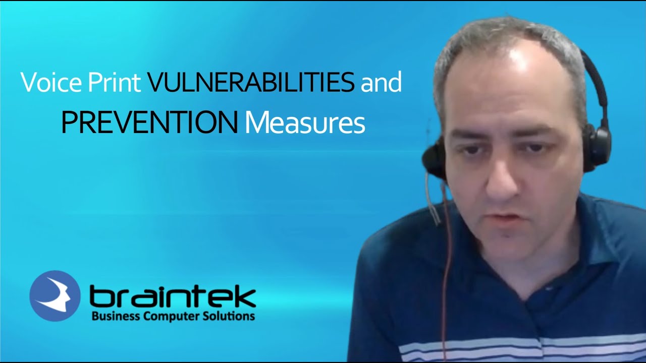 Voice Print Vulnerabilities and Preventative Measures - YouTube