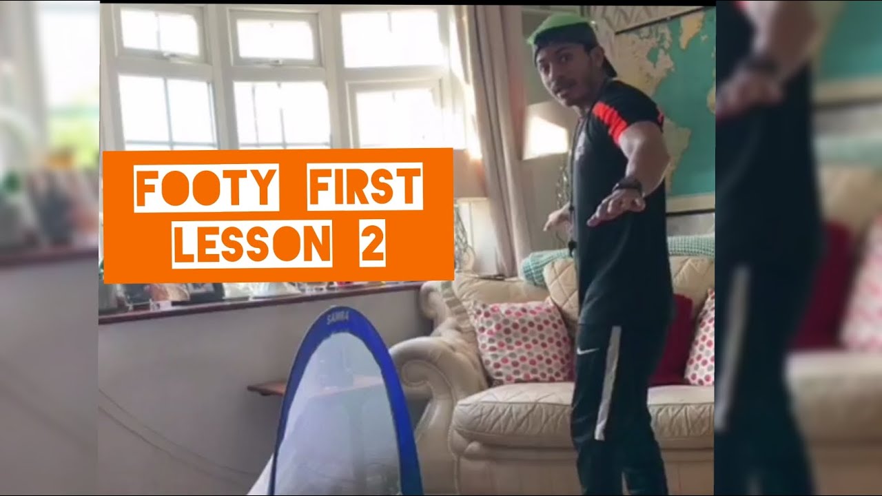 Footy First | Online Class Lesson 2 | Football for Kids - YouTube