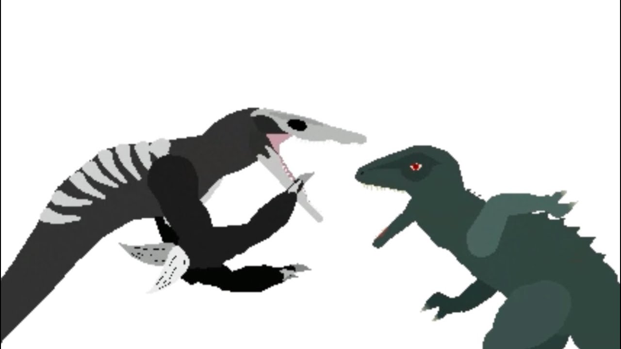 Gorosaurus vs Skullcrawler (Sticknodes animation) - YouTube