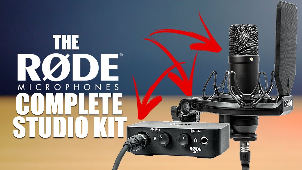 The Complete Studio Kit from Rode! (Podcasting/Gaming/Streaming) - YouTube