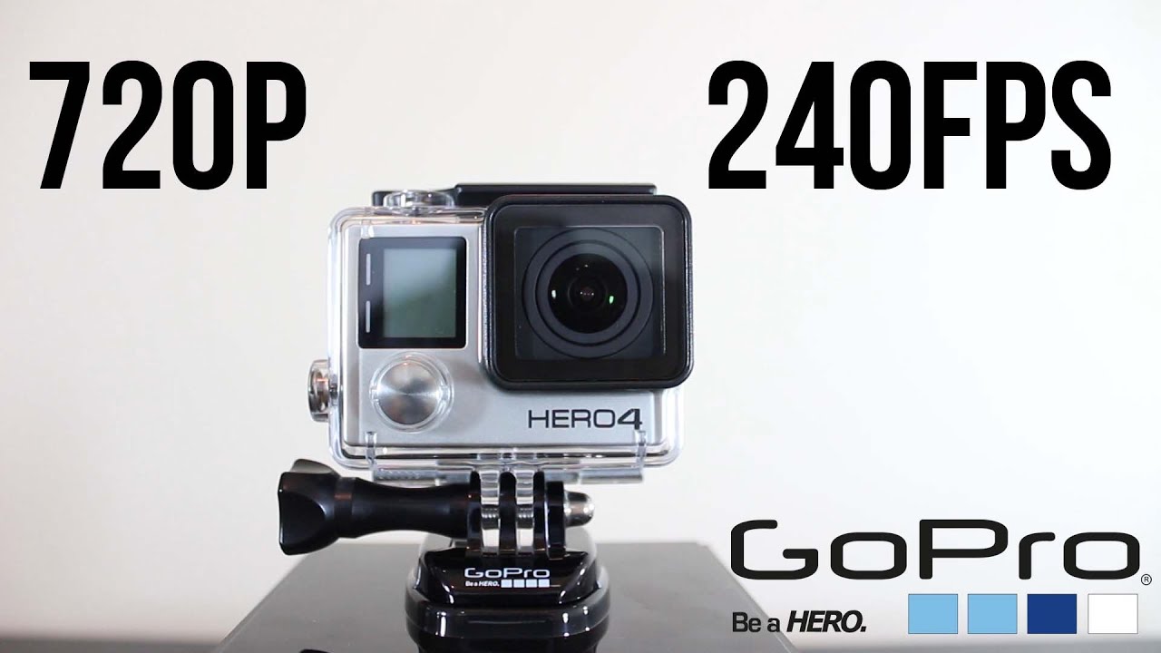 GoPro HERO4 240fps Test and a GoPro Companion App Review - YouTube