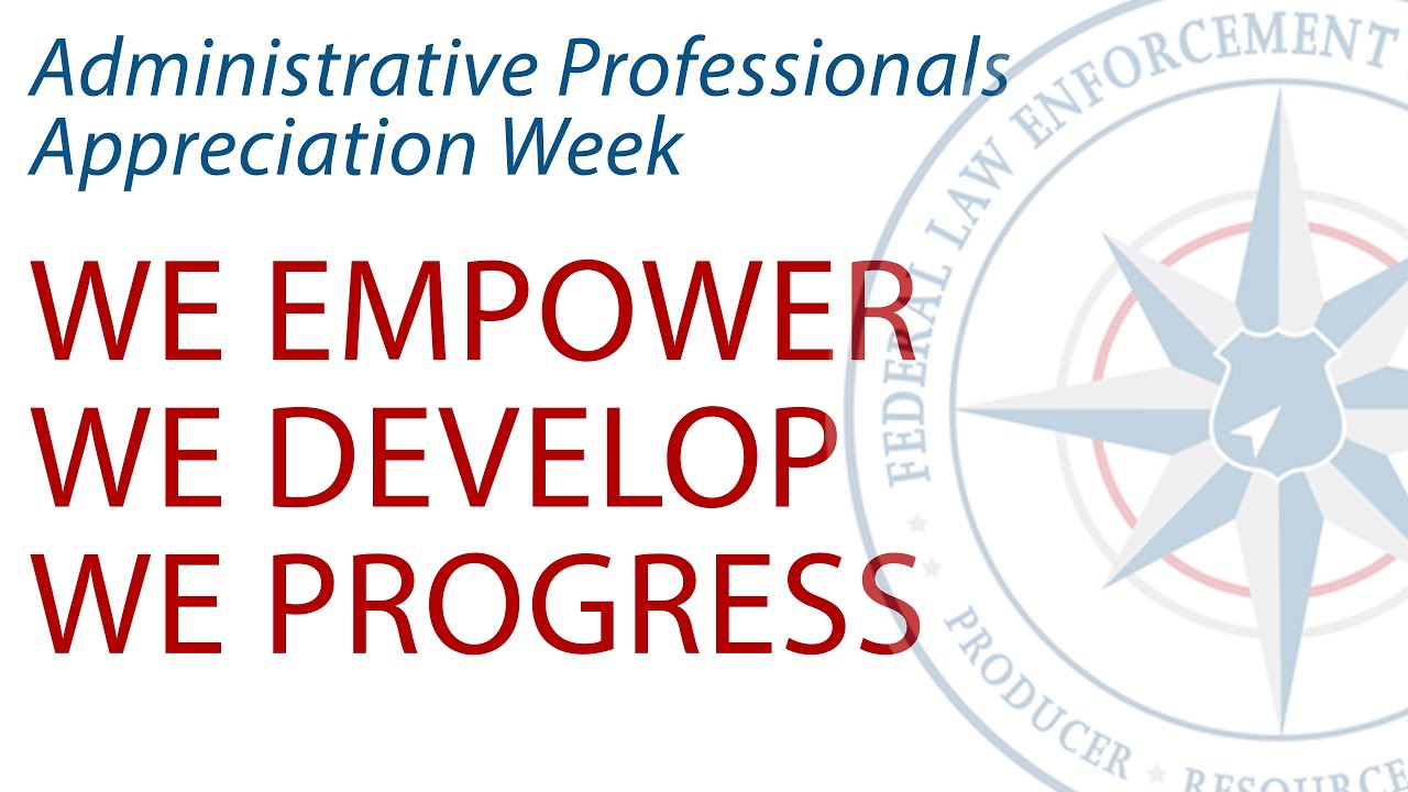 01 - Administrative Professional Appreciation Week - Director Walters ...