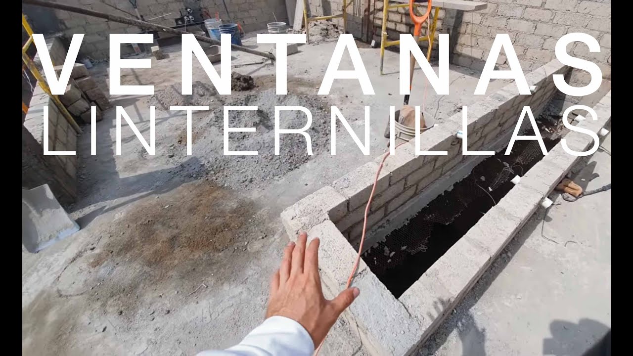 EN OBRA | VENTANAS LINTERNILLAS - CASA BONSAI - YouTube