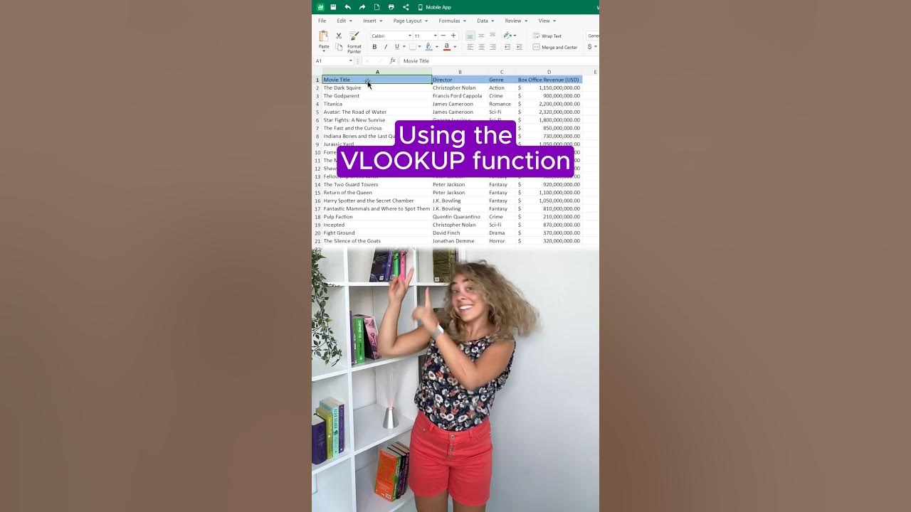 Sheets Hack | The VLOOKUP function explained #sheets #excel #exceltips - YouTube
