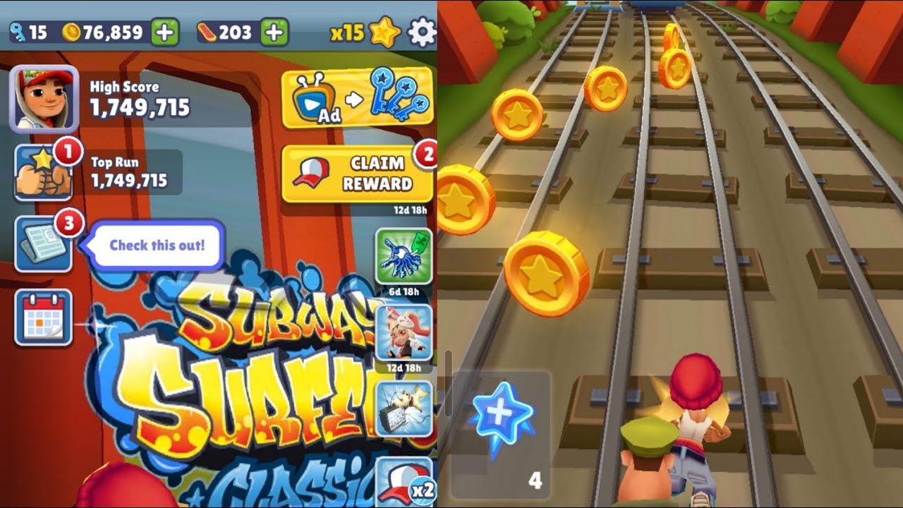 Subway suffer live new score - YouTube