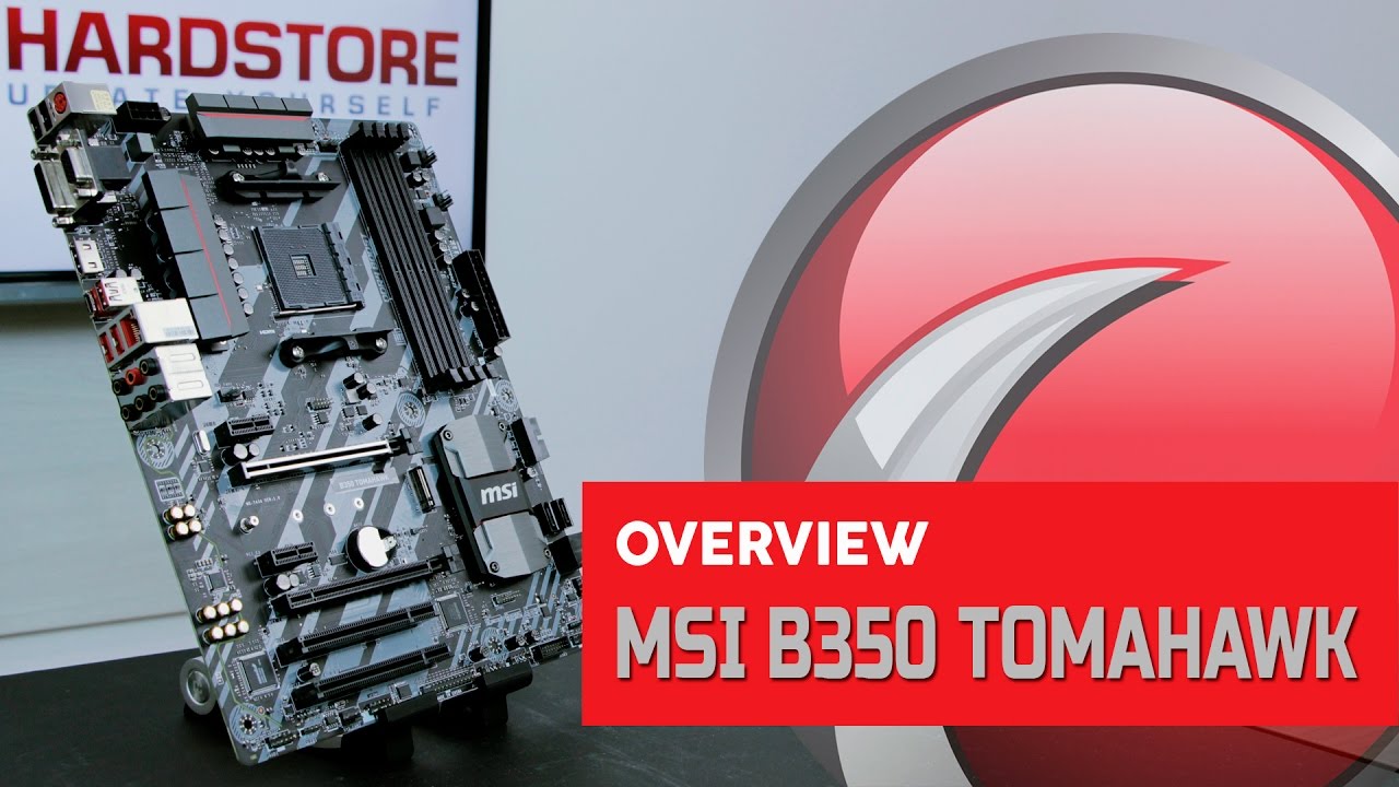 MSI - Placa-mãe B350 Tomahawk - Overview - YouTube