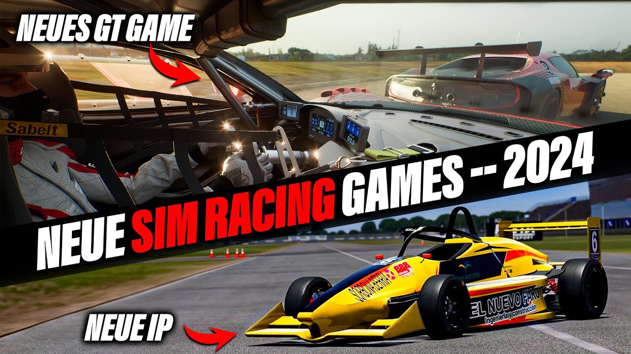 Diese 5 NEUEN SIMRACING GAMES Erscheinen 2024! - YouTube