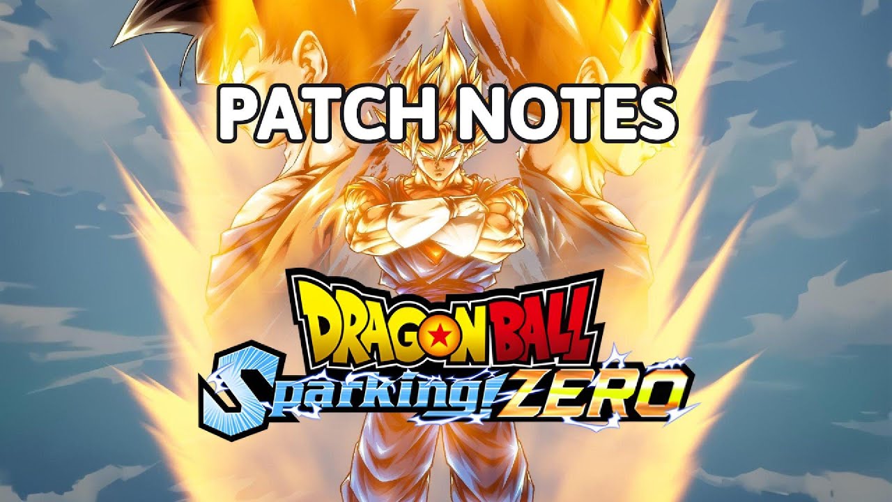 PATCH NOTES IS SPARKING ZERO SAVED? - YouTube