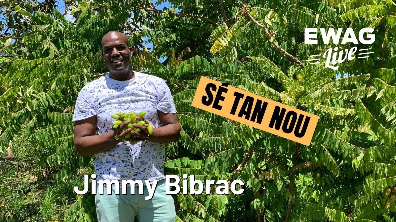 Jimmy Bibrac, le goût du jardin créole - YouTube