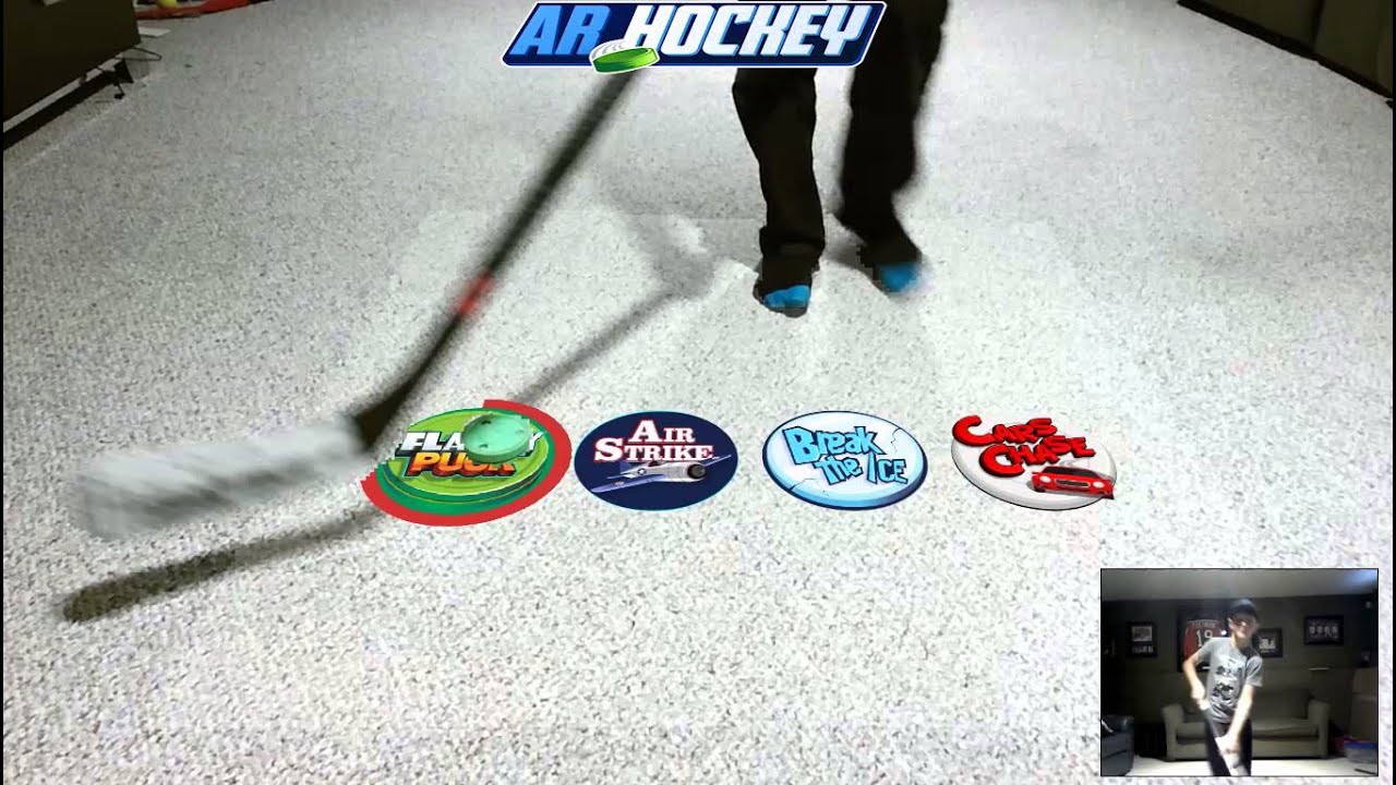 AR HOCKEY - Augmented Reality enabled Stick-handling Training - YouTube