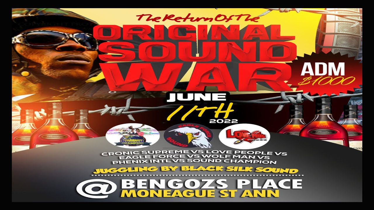 Sound War 2022 The Return of The Original Sound War Bengo Prom. June 11 ...
