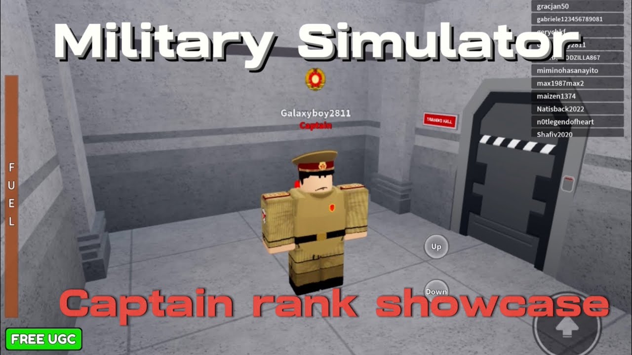 Roblox Military Simulator- Soviet Red Army Captain rank showcase - YouTube