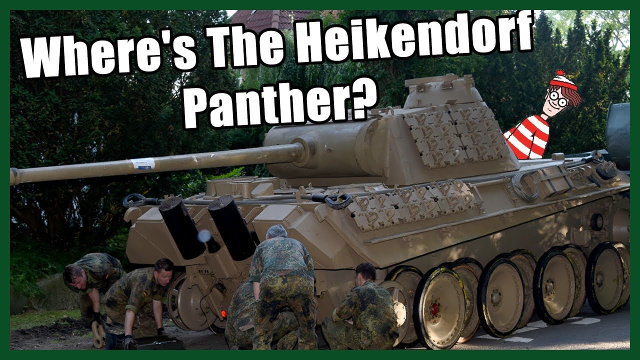 Where Is The Heikendorf Panther? | The story of the Basement Tank - YouTube