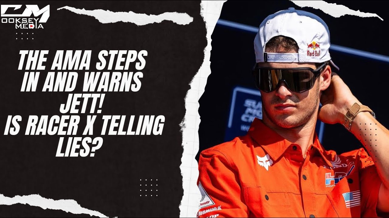 Jett In Trouble With The AMA? Racer X Rewriting History! - YouTube