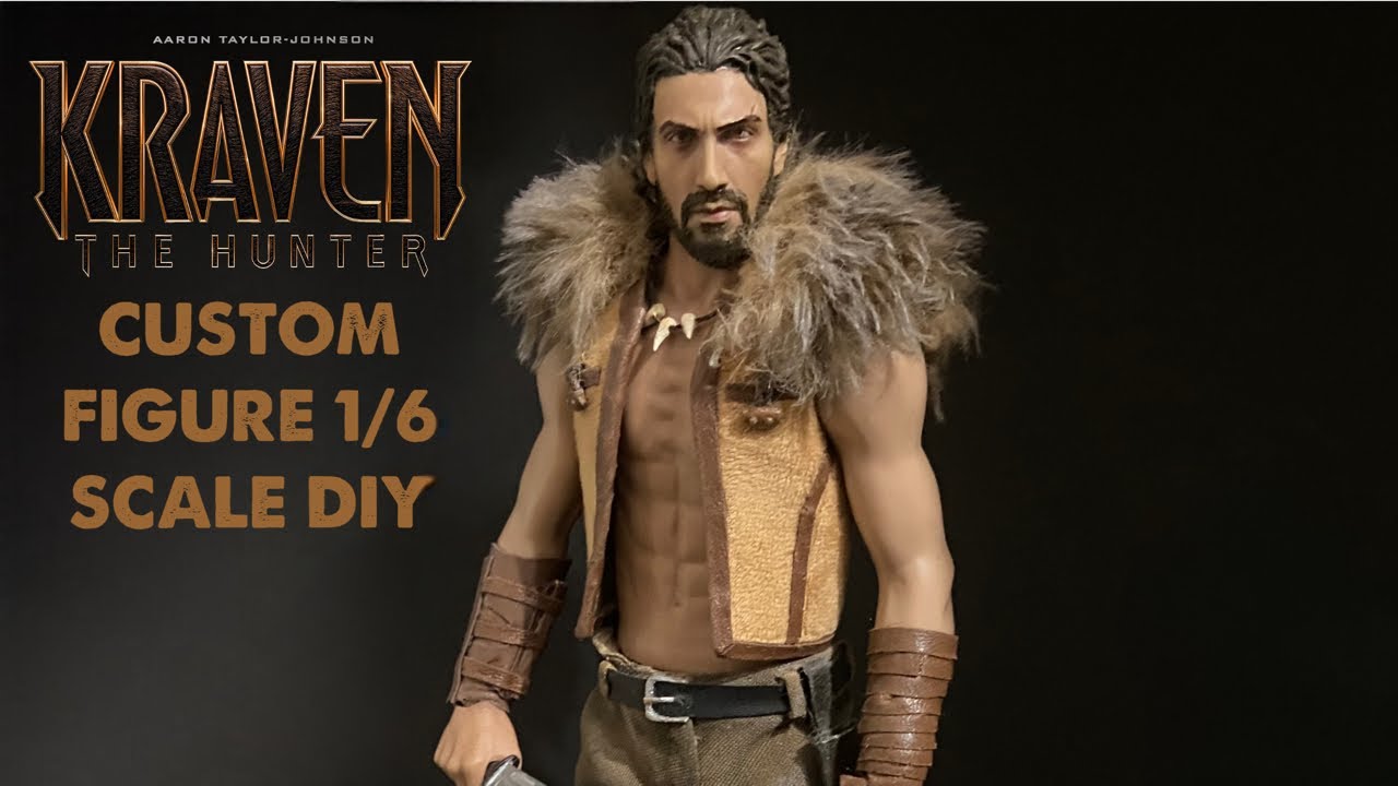 KRAVEN THE HUNTER 1/6 scale Custom action figure #marvellegends #kraven ...