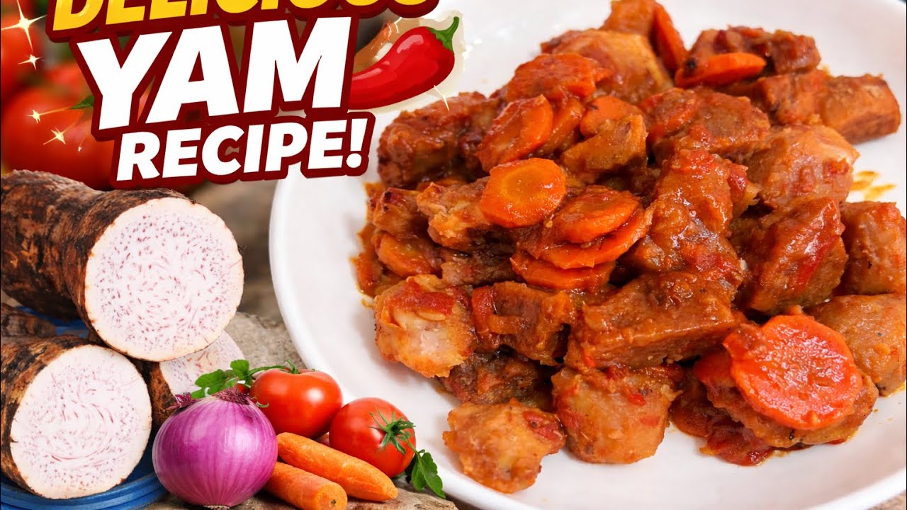 HOW TO COOK YAM THE EASY WAY | HOME STYLE RECIPE - YouTube