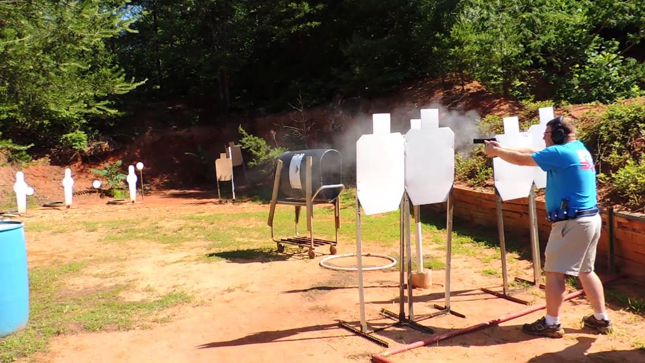 Jim McBurnett 6 15 13 Hawkeye Gun Club Uspsa - YouTube