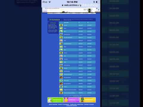 Noggin Schedule (Sunday, April 4, 2004) - YouTube