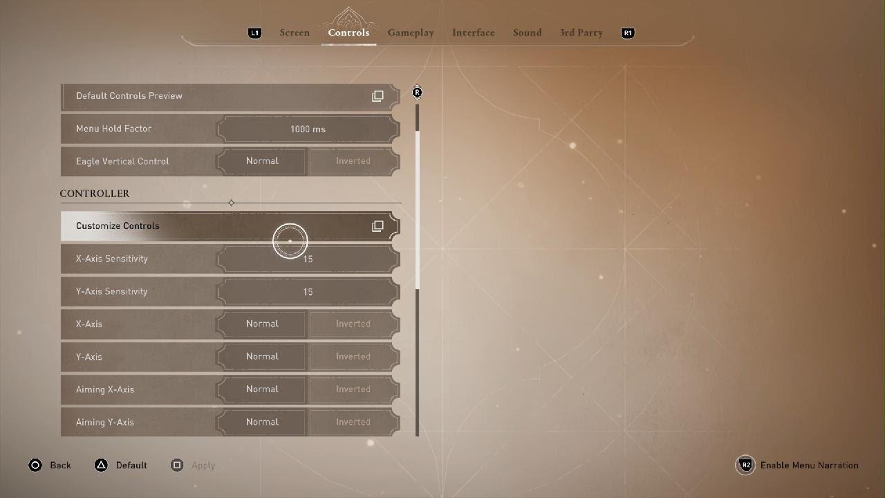 How to Have Classic AC controls AC Mirage - YouTube